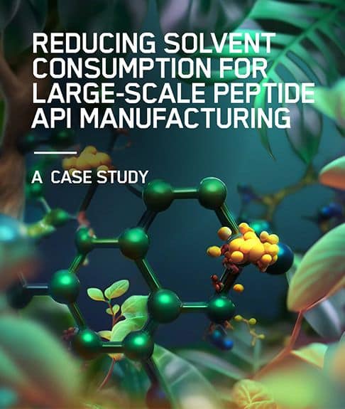 Higher sustainability in large-scale peptide API purification